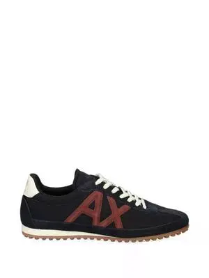 Armani Exchange Logo-patch Panelled Sneakers