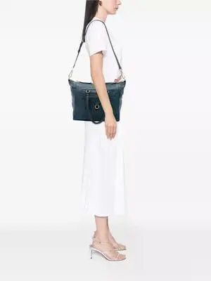 LOUIS VUITTON 2011 Monogram Empreinte Lumineuse Pm Satchel - Blue
