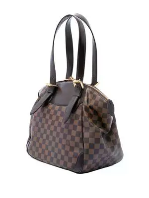LOUIS VUITTON 2010 Damier Ebene Verona Mm Shoulder Bag