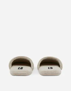 Dolce & Gabbana Cotton Terry Slippers Cotton Slippers