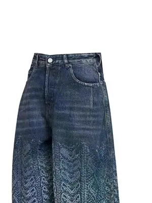 DIESEL® Trompe-l’œil Bouclé-effect Jeans
