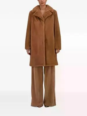 Herno Faux-fur Lapel-collar Coat