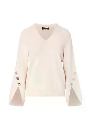 Liu Jo Sweater With Slits - Neutrals