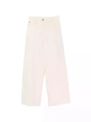FORTE_FORTE Wide-leg Jeans - Neutrals