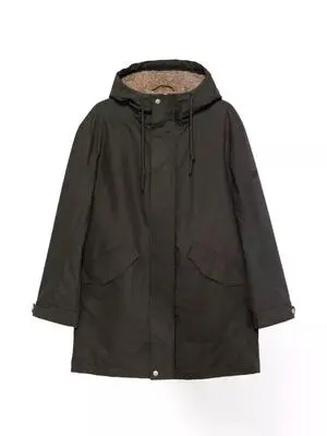 Marc O'polo Hooded Zip-up Coat - Brown