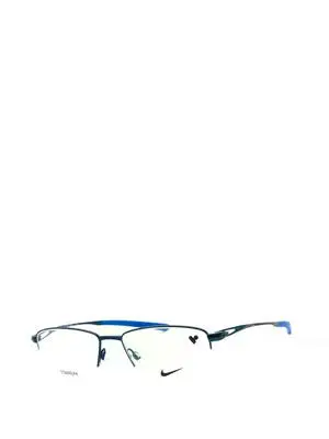 Nike Rectangle-frame Semi-rimless Glasses