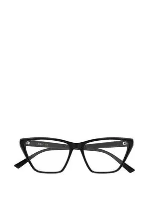 Gucci Cat-eye Frame Glasses - Black