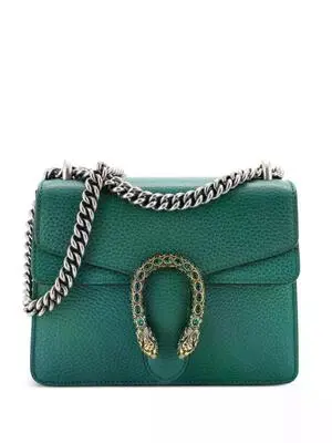 Gucci Dionysus Bag Leather Mini Crossbody Bag - Green