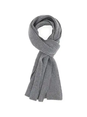 Boggi Milano Scarf Ribbed Cashmere