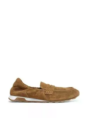 Ash Kriss Suede Loafers - Brown