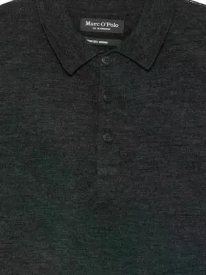 Marc O'polo Long-sleeved Wool Polo Shirt