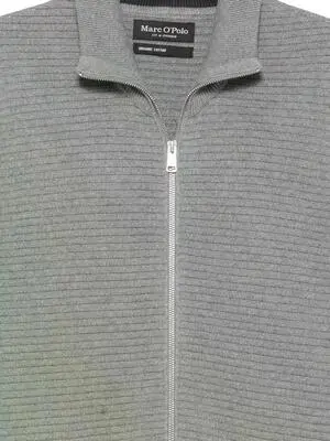 Marc O'polo Ribbed Zip-up Cardigan