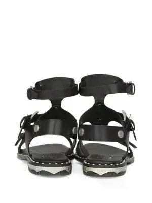 Ash Pia Studded Buckled Sandals