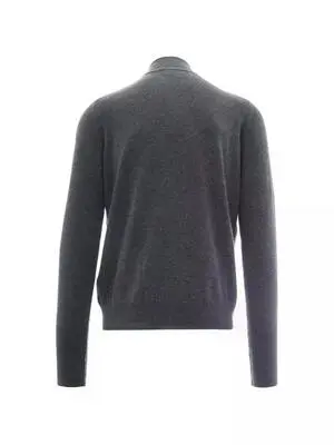 BALLANTYNE Argyle-intarsia Cashmere Cardigan