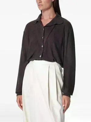 Source Unknown Fabbie Wool Cardigan - Brown