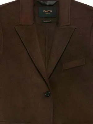 PALTO' Single-breasted Wool Coat