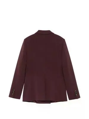 CENERE GB Double-breasted Peak-lapel Blazer