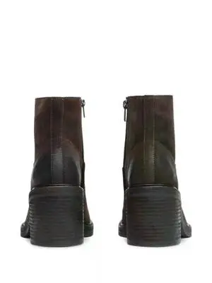 Ash Impatiens Distressed-effect Ankle Boots
