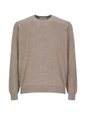 DELLA CIANA Crew-neck Long-sleeves Sweatshirt - Neutrals