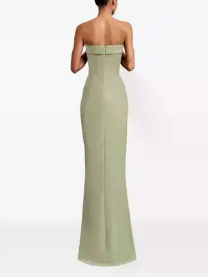 GEMY MAALOUF Strapless Draped Dress