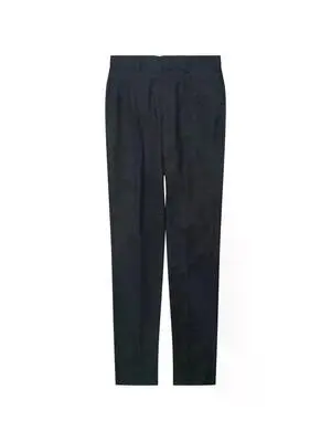 Comme Des Garçons Check-pattern Tailored Trousers