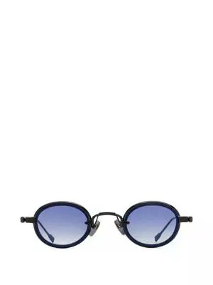 SATO EYEWEAR Algedi-t Round-frame Sunglasses - Black