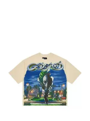 GODSPEED Neighborhood Watch Graphic-print T-shirt - Neutrals