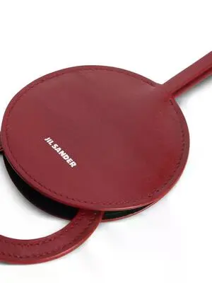 JIL SANDER Cannolo Mirror Case - Red