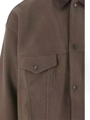 Comme Des Garçons Contrast-collar Jacket
