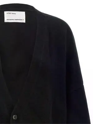 Extreme Cashmere N°517 Simo Oversized Cardigan - Black