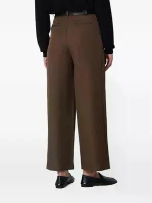 Source Unknown Matteo Belted Tuck Trousers