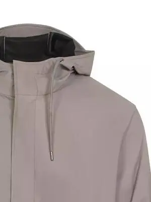 Rains Drawstring-hood Fishtail Jacket