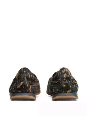 Ash Kriss Leopard-print Pony-hair Loafers
