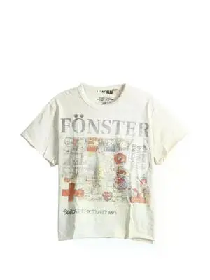 SAITOS Fonster Raw-cut T-shirt - Grey