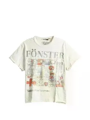 SAITOS Fonster Raw-cut T-shirt - Grey