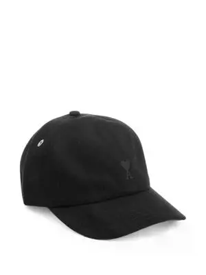 AMI Paris De Coeur-embroidered Baseball Cap