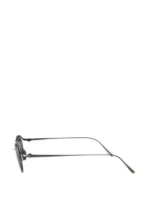 Giorgio Armani Oval-frame Sunglasses - Grey