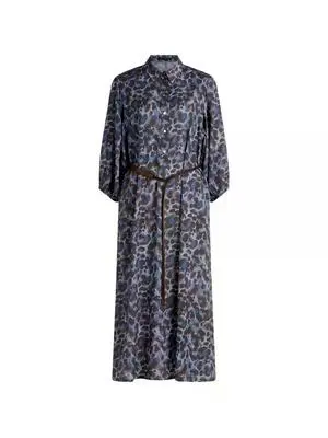 BETTY BARCLAY Belted Maxi Dress