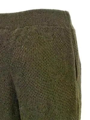 Brunello Cucinelli Lace-knit Trousers