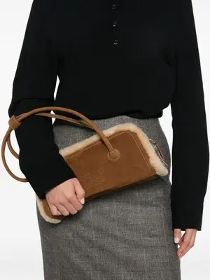 MARGESHERWOOD Leather Boston Bag