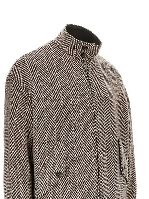 Emporio Armani Wool Blend Blouson Jacket