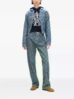 Kenzo Eiffel Tower Embroidered Hoodie