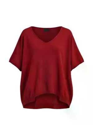 Liviana Conti Raquel V-neck High-low Sweater