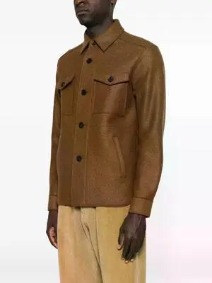 Harris Wharf London Button-up Virgin-wool Jacket