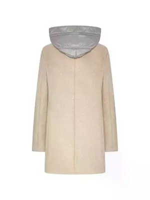 FAY ARCHIVE Toggle-fastening Detachable-hood Coat