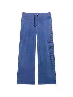 Juicy Couture Old Gothic Diamante Track Pants - Blue