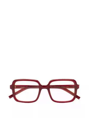 KALEOS Hazeltine Square-frame Glasses - Red