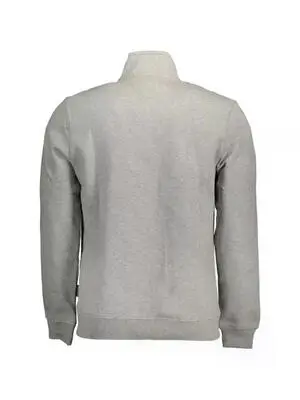 NAPAPIJRI Zip-up Cotton Sweater - Grey