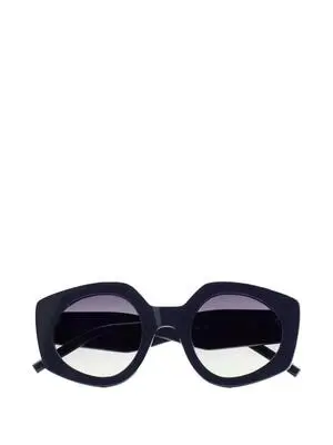 KALEOS Almeida Geometric-frame Sunglasses - Blue