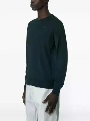 K-WAY Crew-neck Logo-patch Sweater